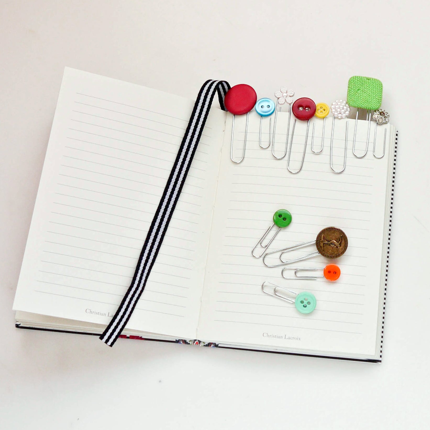 DIY Button Paper Clips | POPSUGAR Smart Living