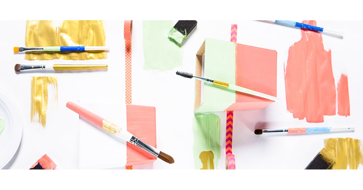 DIY Makeup Display For Under $10 | POPSUGAR Beauty