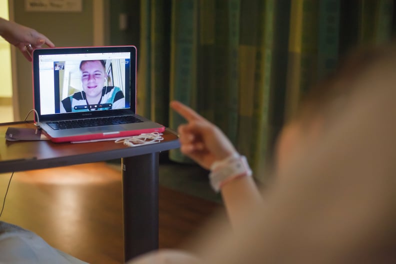 Photos of Military Birth Witnessed Over Skype | PS Family