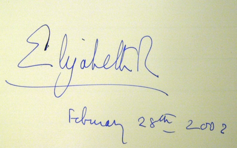 British Royal Family Handwriting Pictures | POPSUGAR Celebrity