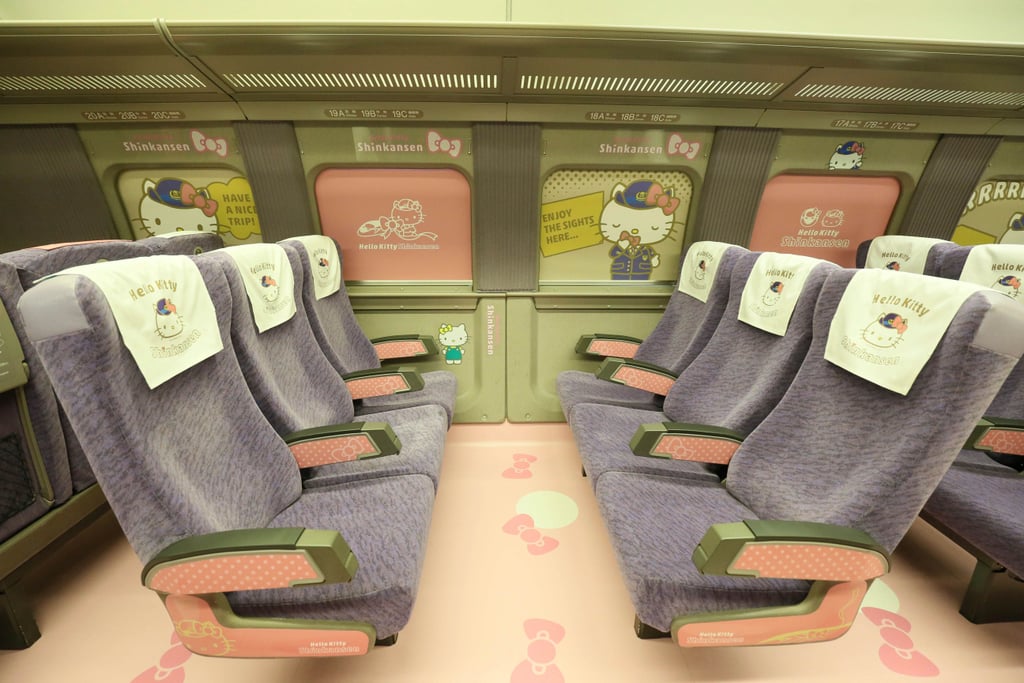 Hello Kitty Bullet Train Japan | POPSUGAR News