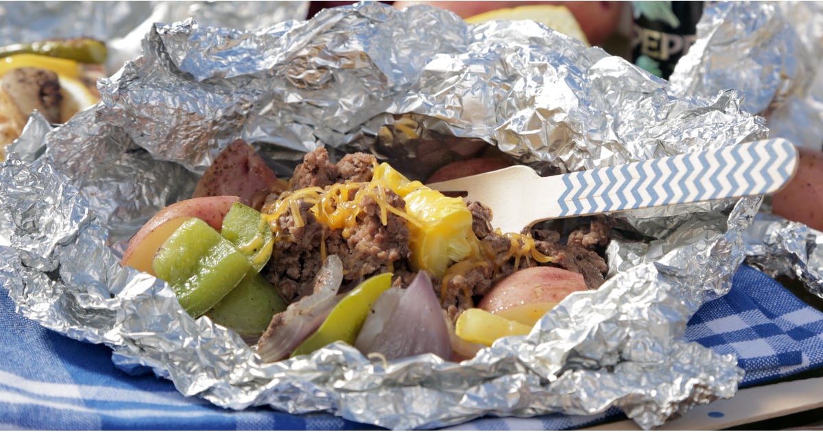 Beef, Corn, and Potato Hobo Packs Recipe | POPSUGAR Food