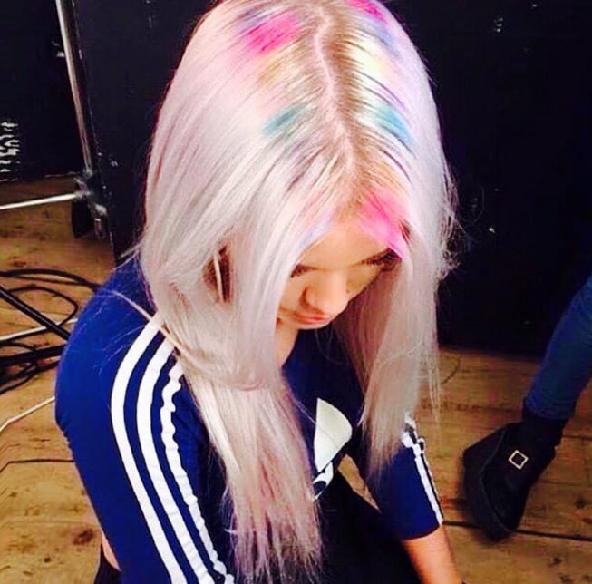 Rainbow Hair Roots | POPSUGAR Beauty