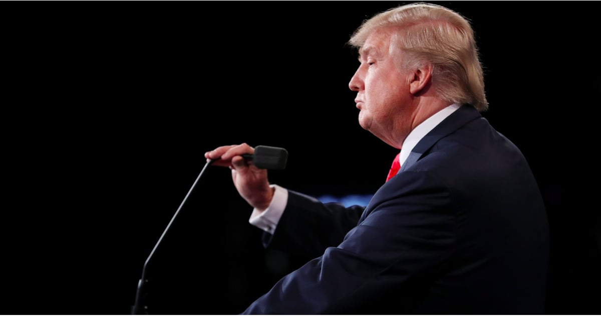Donald Trump Looks Tired at the Third Debate 2016 | POPSUGAR News