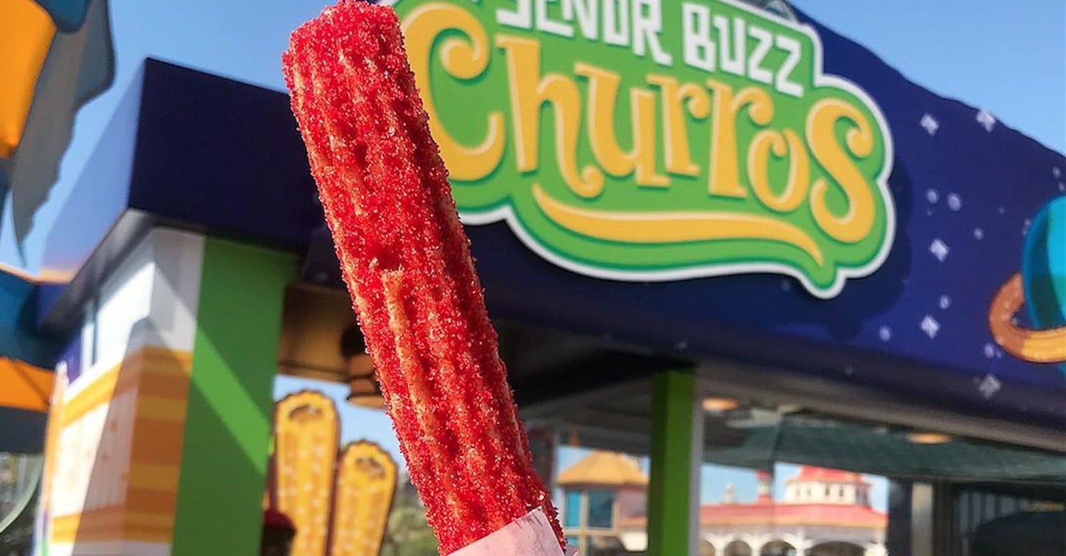 Disney California Adventure Pixar Pier Spicy Caliente Churro | POPSUGAR ...