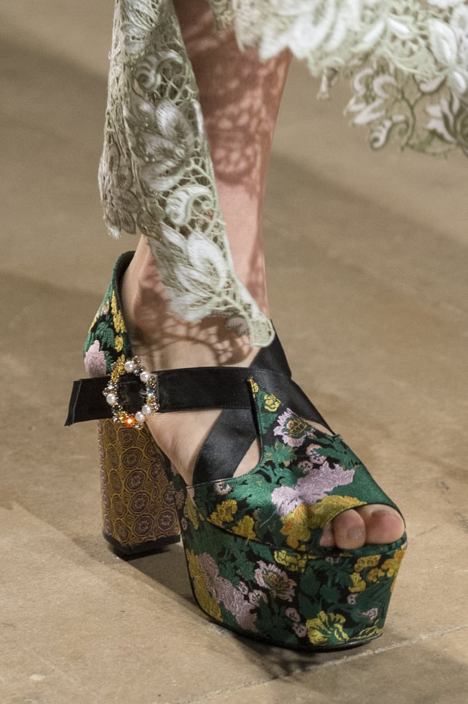 Best Runway Shoes at London Fashion Week Fall 2017 | POPSUGAR Fashion