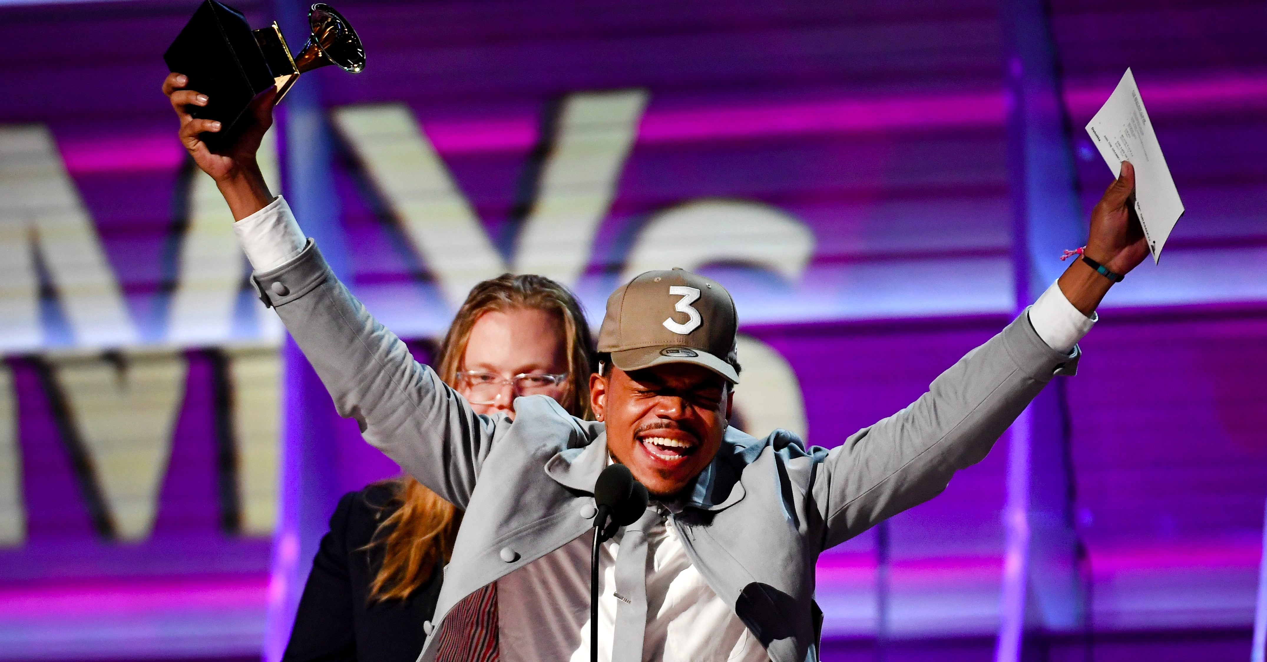 Chance the Rapper Award Show For Teachers | POPSUGAR Celebrity