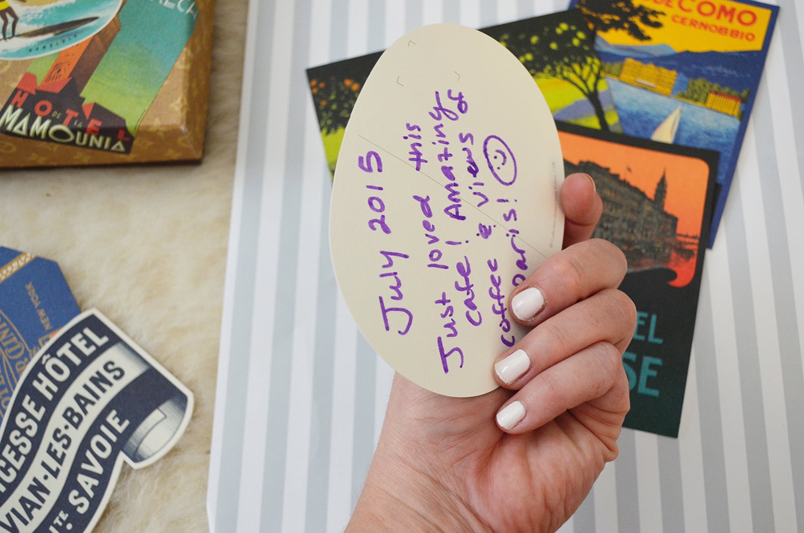 DIY Postcards Wall Art | POPSUGAR Home