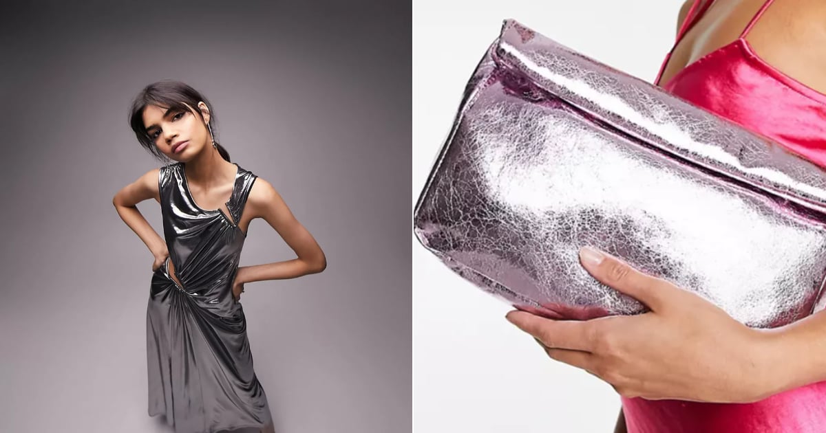 Metallic Clothes and Accessories For the Holidays | POPSUGAR Fashion