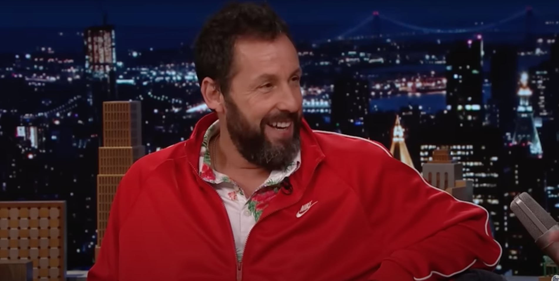 Adam Sandler Talks First Meeting Jennifer Aniston | POPSUGAR Celebrity