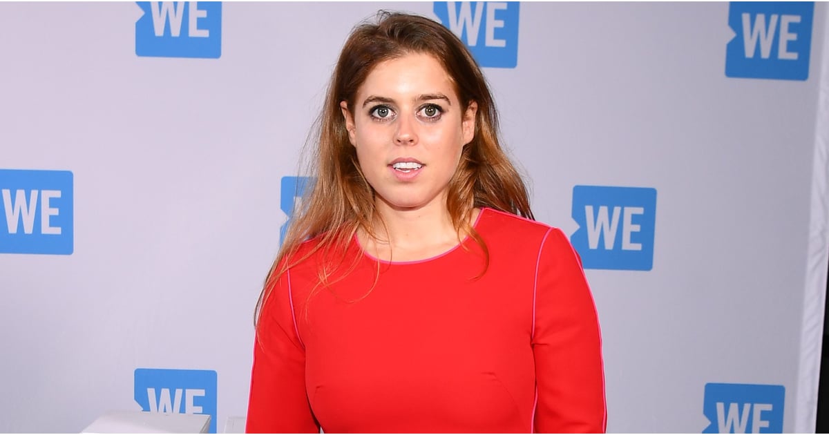 Princess Beatrice's Red Dress September 2018 | POPSUGAR Fashion