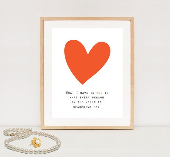 Love Art Prints From Etsy | PS Love