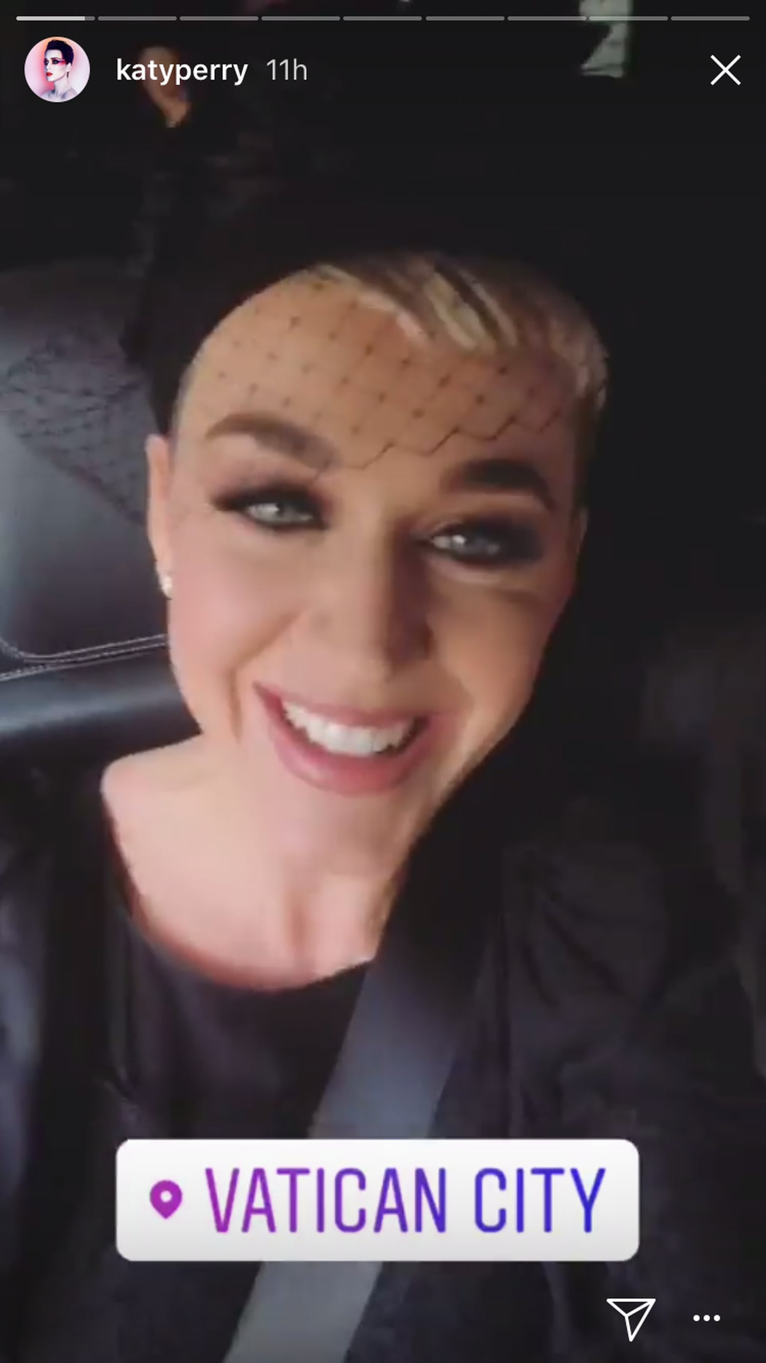 Katy Perry and Orlando Bloom Meeting Pope Francis April 2018 | POPSUGAR ...