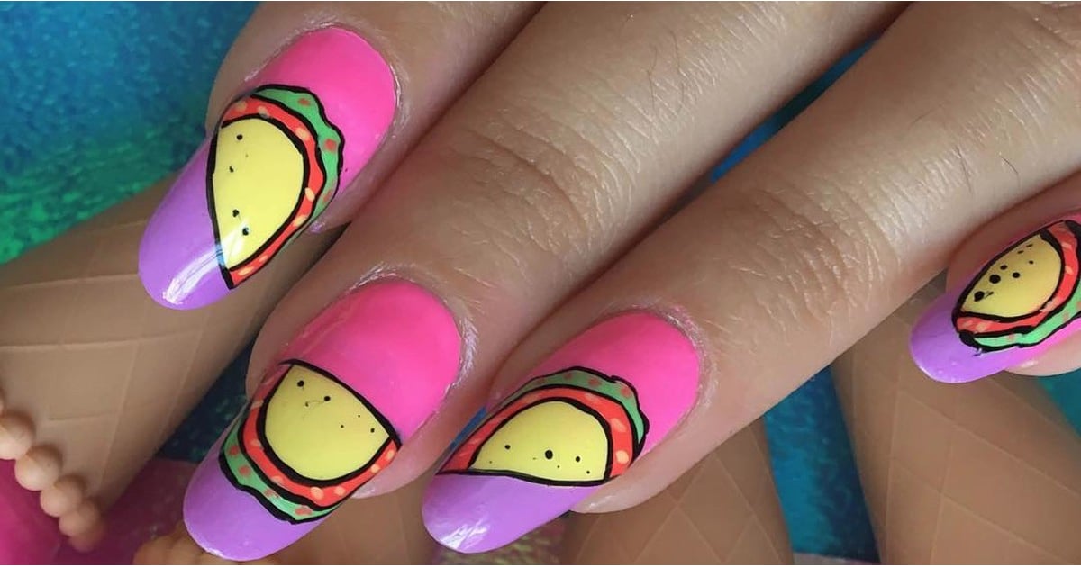 Taco Nail Art Ideas | POPSUGAR Latina