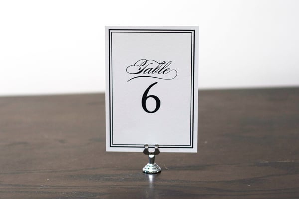 Free Wedding-Table Printables | POPSUGAR Smart Living