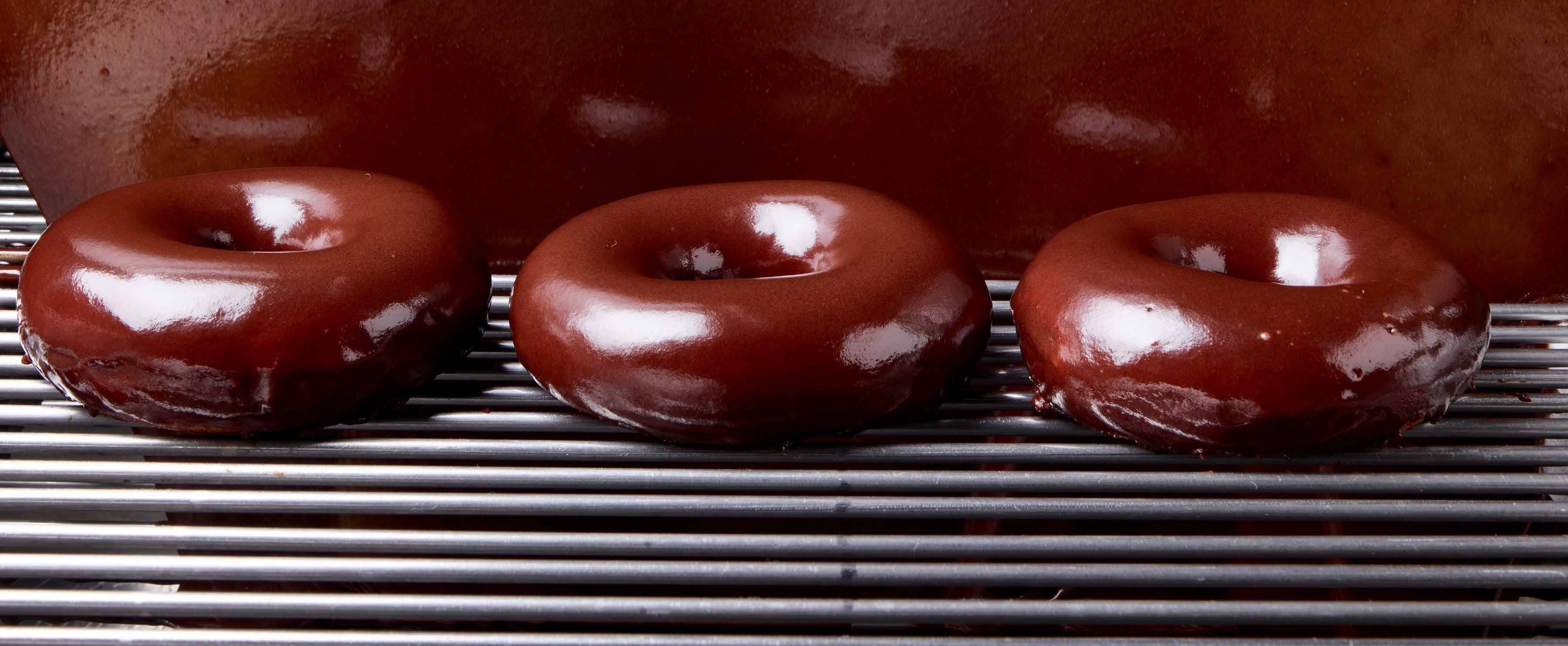 Krispy Kreme Solar Eclipse Chocolate Doughnuts 2017 | POPSUGAR Food