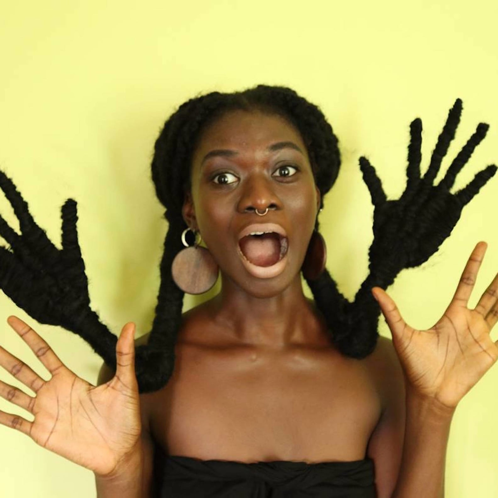 Artist Turns Her Afro Into Hair Sculptures | PS Beauty