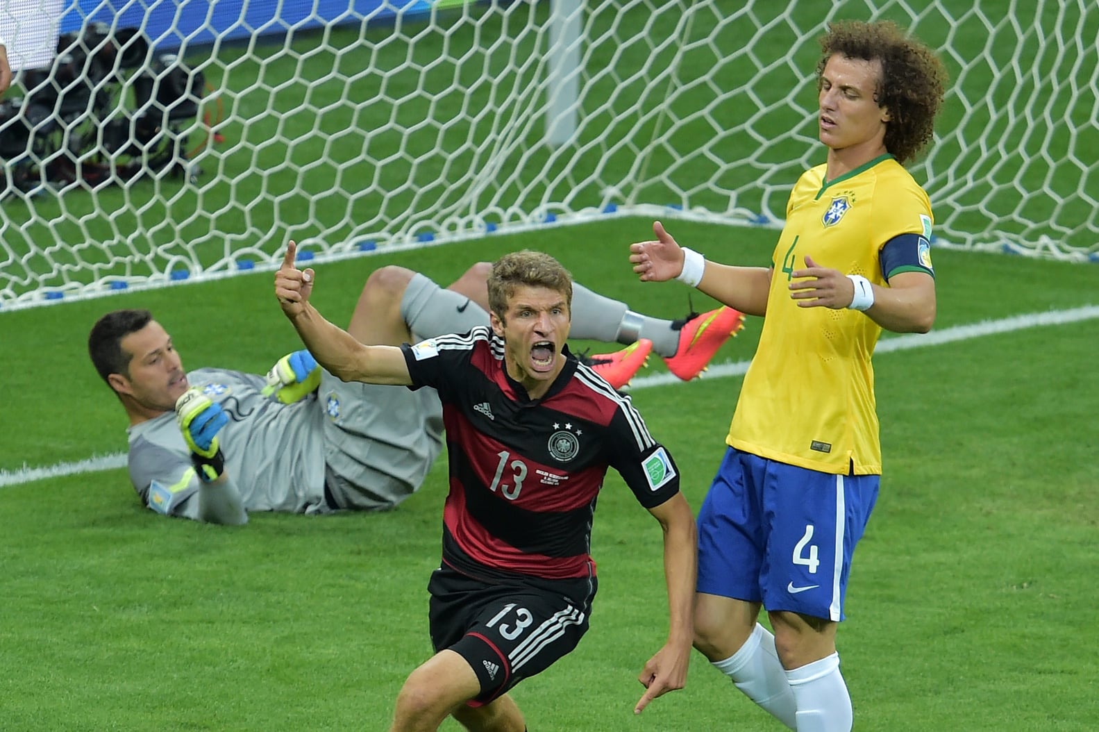 Germany Vs Brazil 2014 World Cup Game Pictures PS Celebrity
