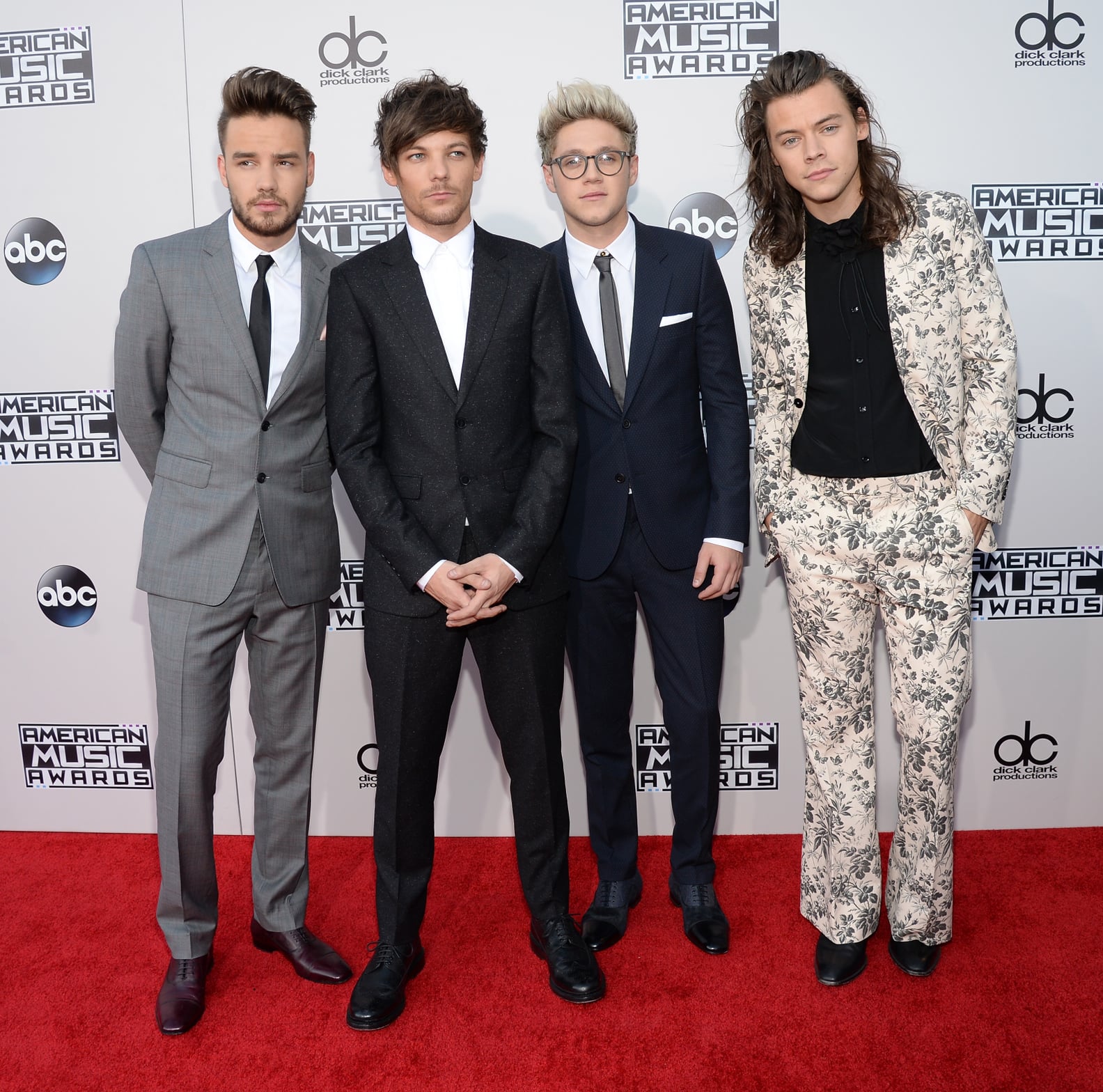 One Direction at American Music Awards 2015 | POPSUGAR Celebrity