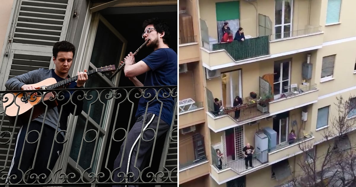 Italians Are Singing During Coronavirus Lockdown | Video | PS News