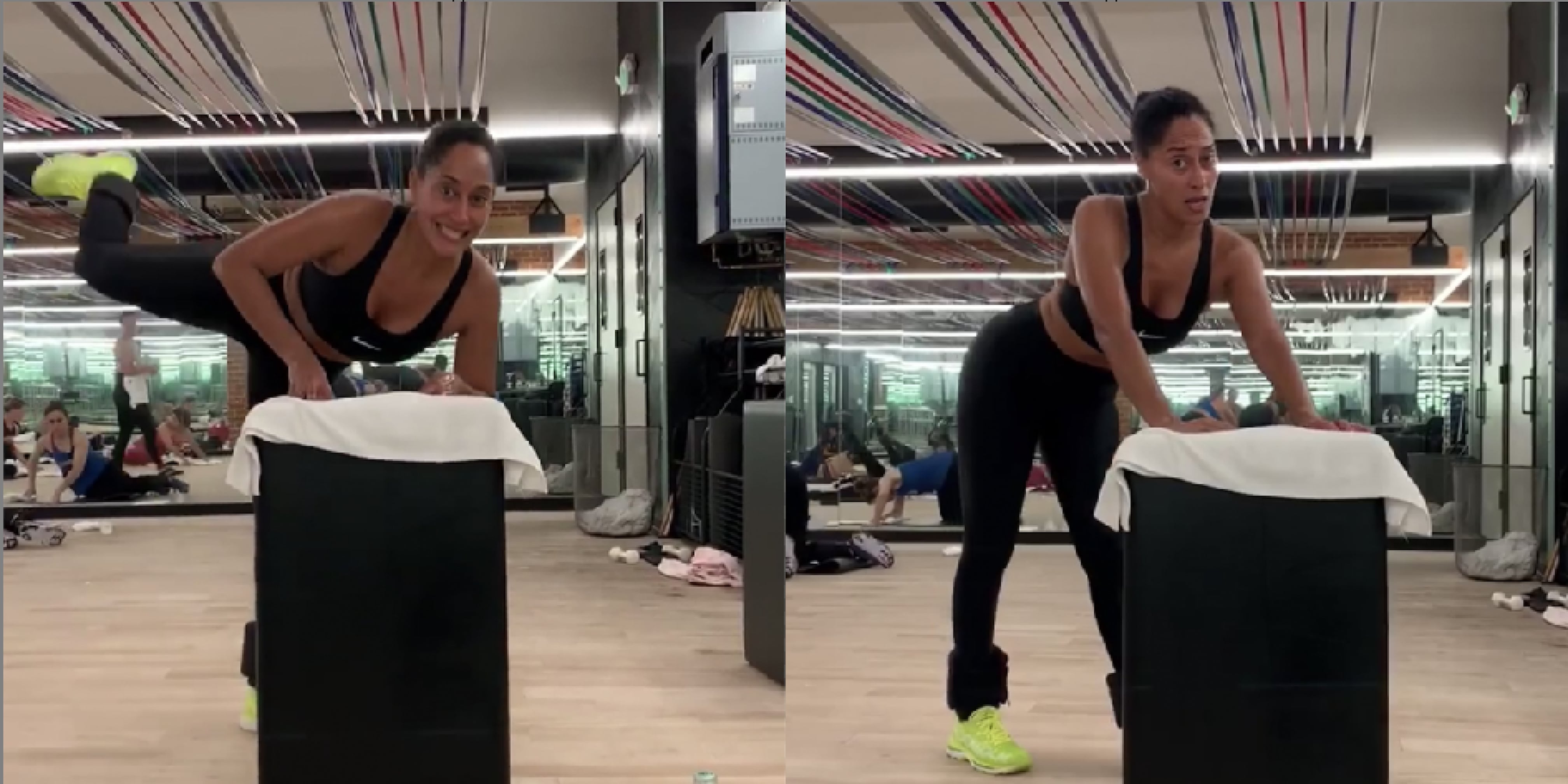 Tracee Ellis Ross Butt Workout Video | PS Fitness
