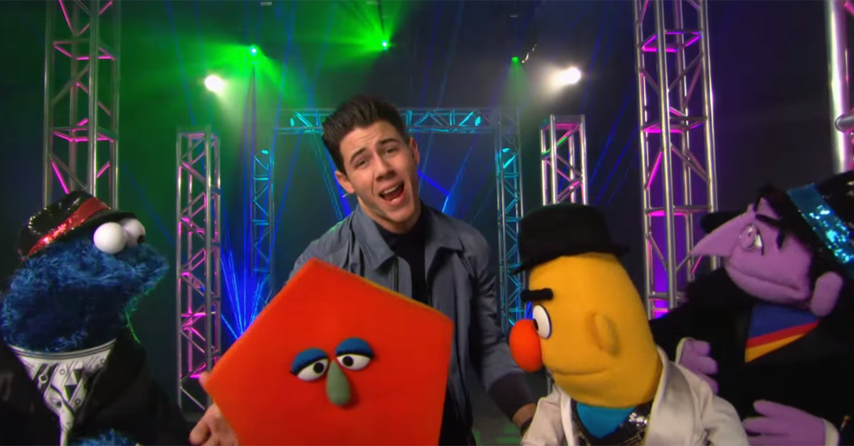 Nick Jonas Sesame Street Music Video About Shapes | PS Family