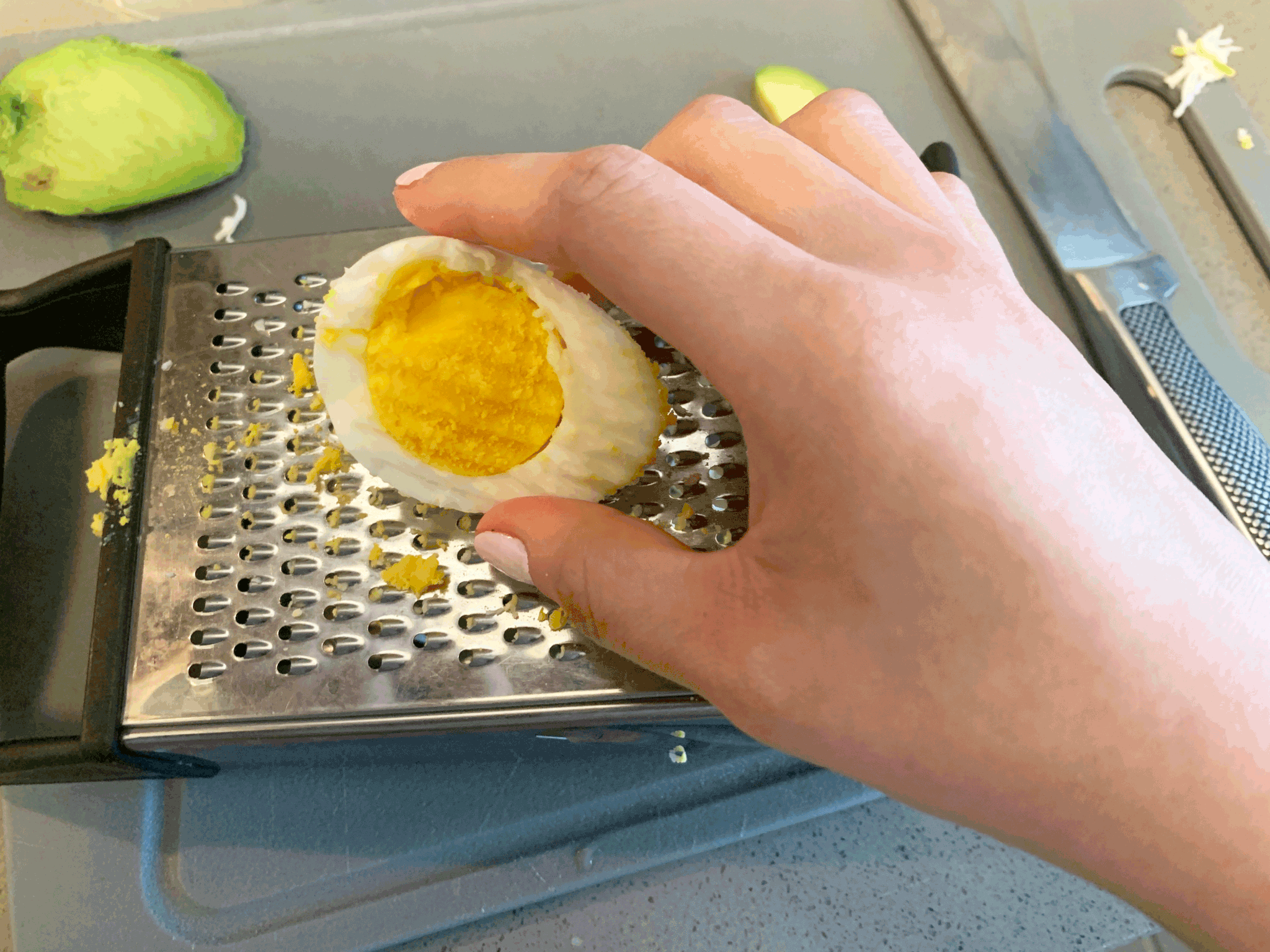 I Tried TikTok's Grated-Egg Avocado Toast Recipe | Photos | POPSUGAR Food
