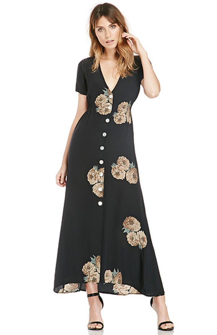 Jennifer Aniston Wearing Floral Maxi Dress | PS Fashion