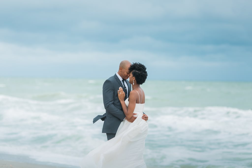 First Look Wedding Photo Shoot On The Beach Popsugar Love And Sex Photo 60