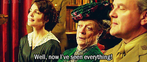 Downton Abbey Lady Violet GIFs | PS Entertainment