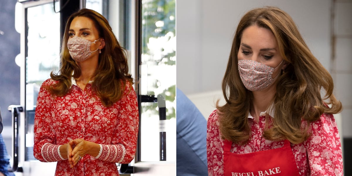 Kate Middleton's Red Dress at Muslim Centre and Beigel Bake | PS Fashion
