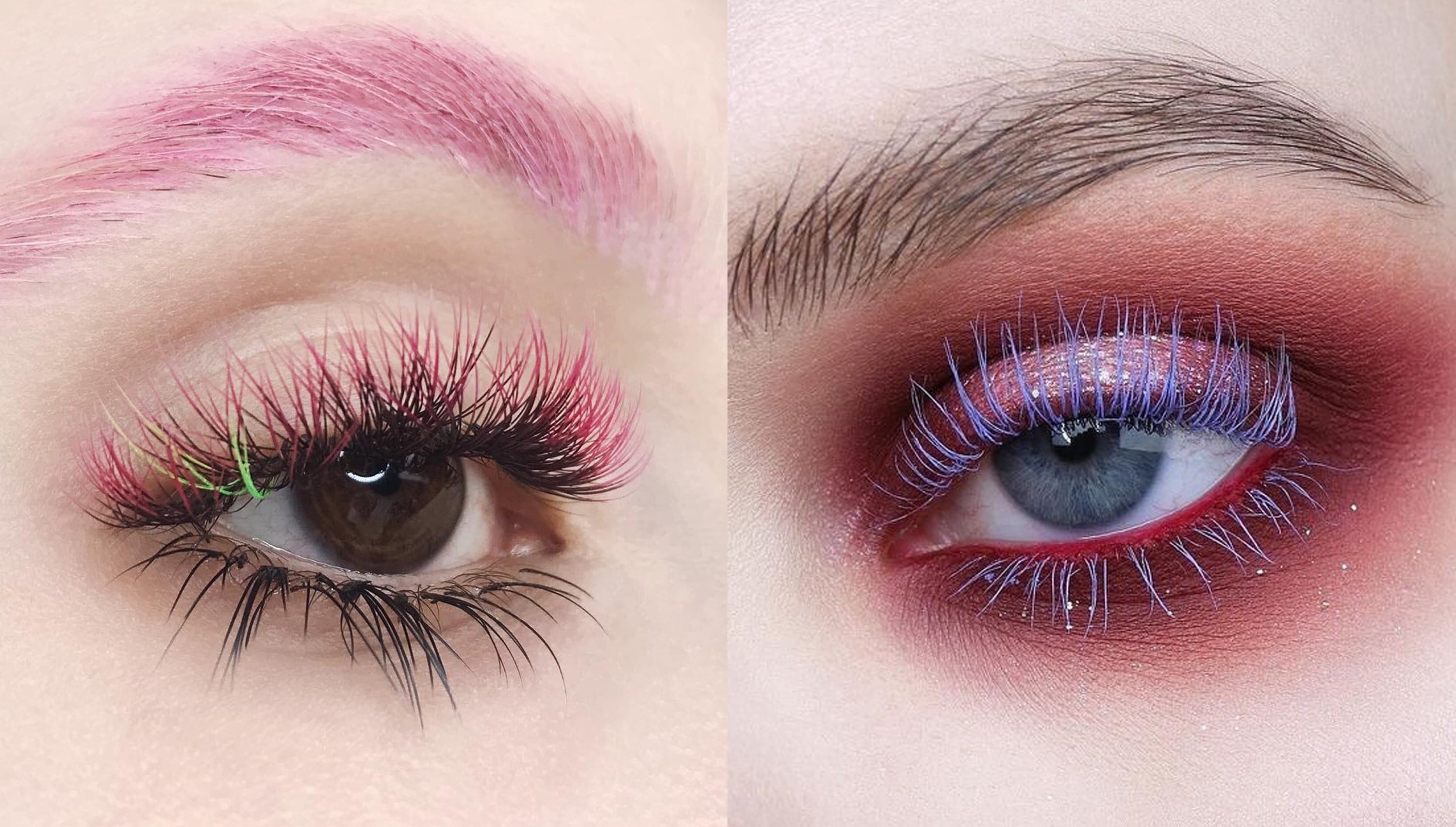 Colored Eyelash Extensions | PS Beauty