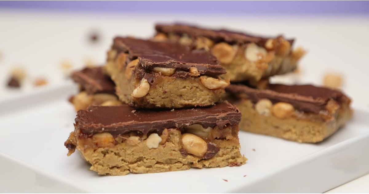Raw, Vegan Snickers Bar Recipe | POPSUGAR Fitness