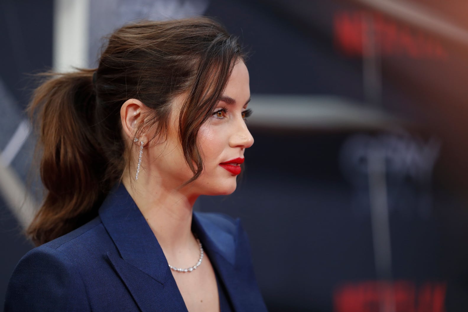 Ana de Armas Stuns in Three-Piece Suit | PS UK Style