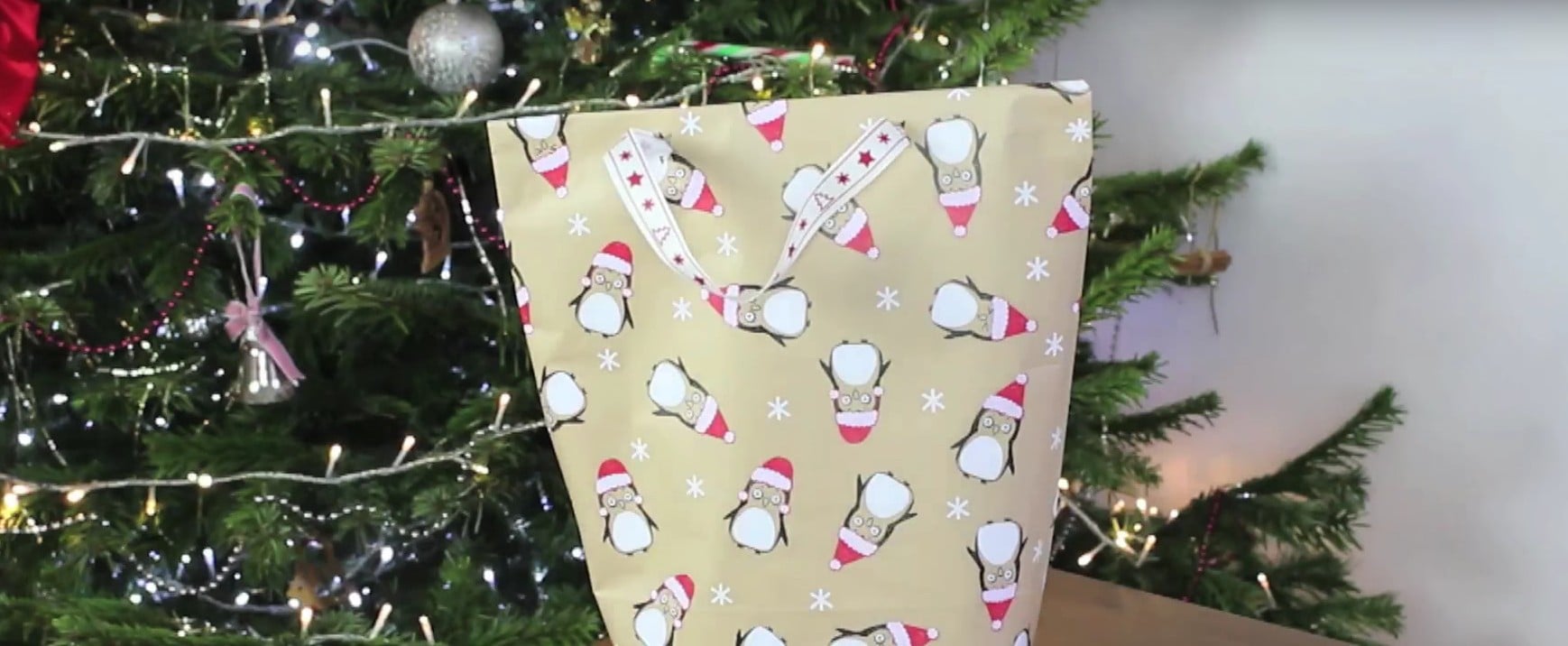 How to Make a Bag Out of Wrapping Paper | POPSUGAR Smart Living