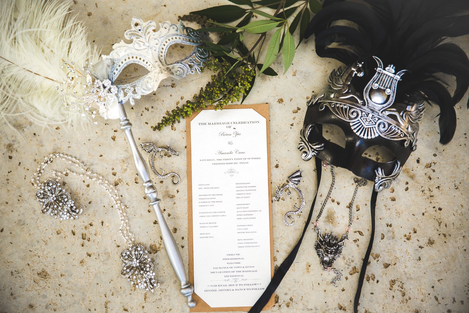 Masquerade Halloween Wedding | PS Love