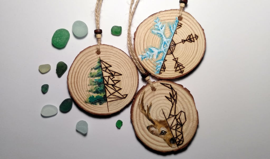 Christmas Tree Stump Homemade Ornaments | POPSUGAR Family