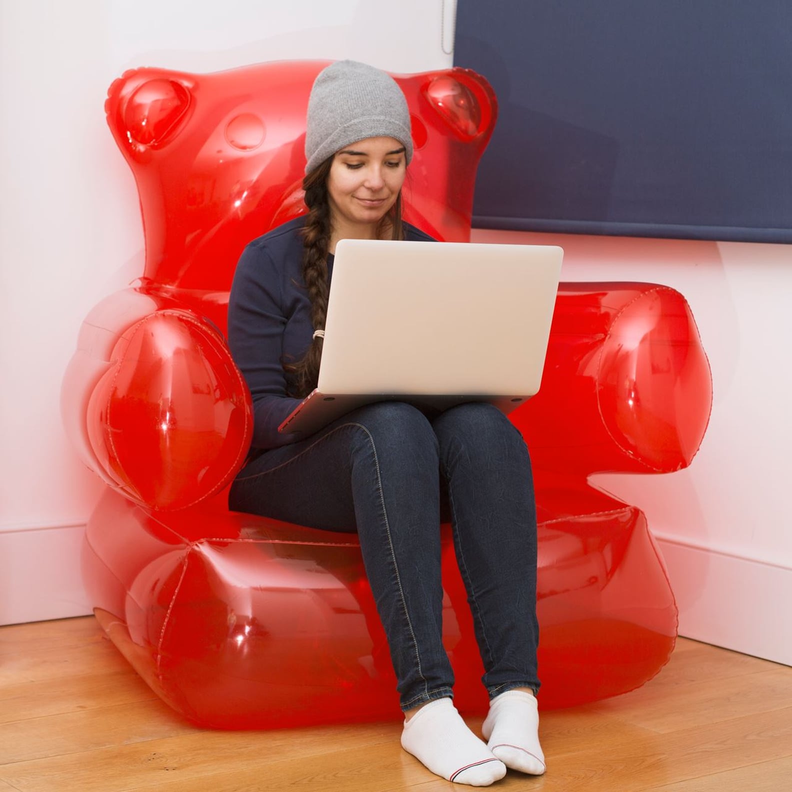 Inflatable Gummy Bear Chair From Urban Outfitters | PS Home