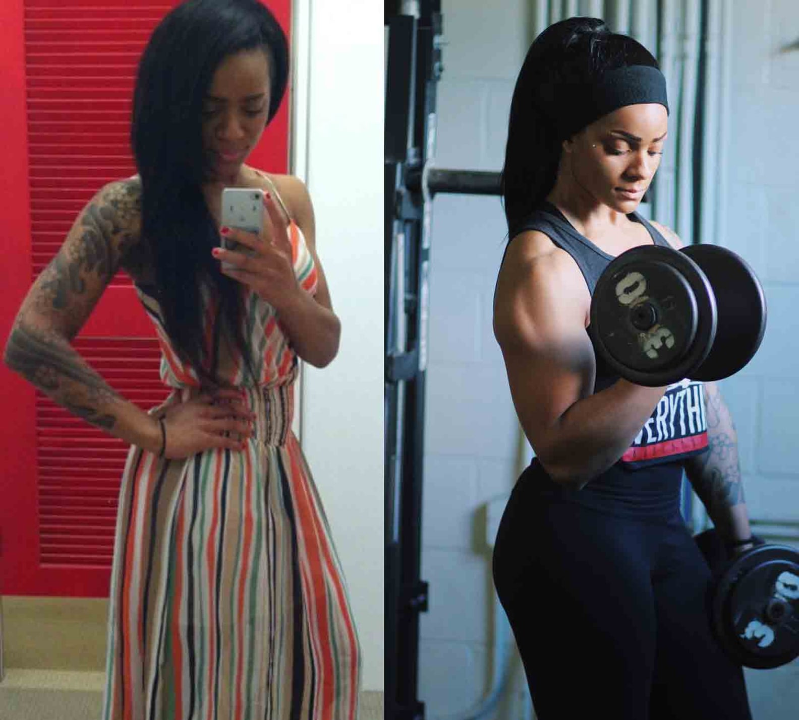 Before and After Muscle Gain | PS Fitness