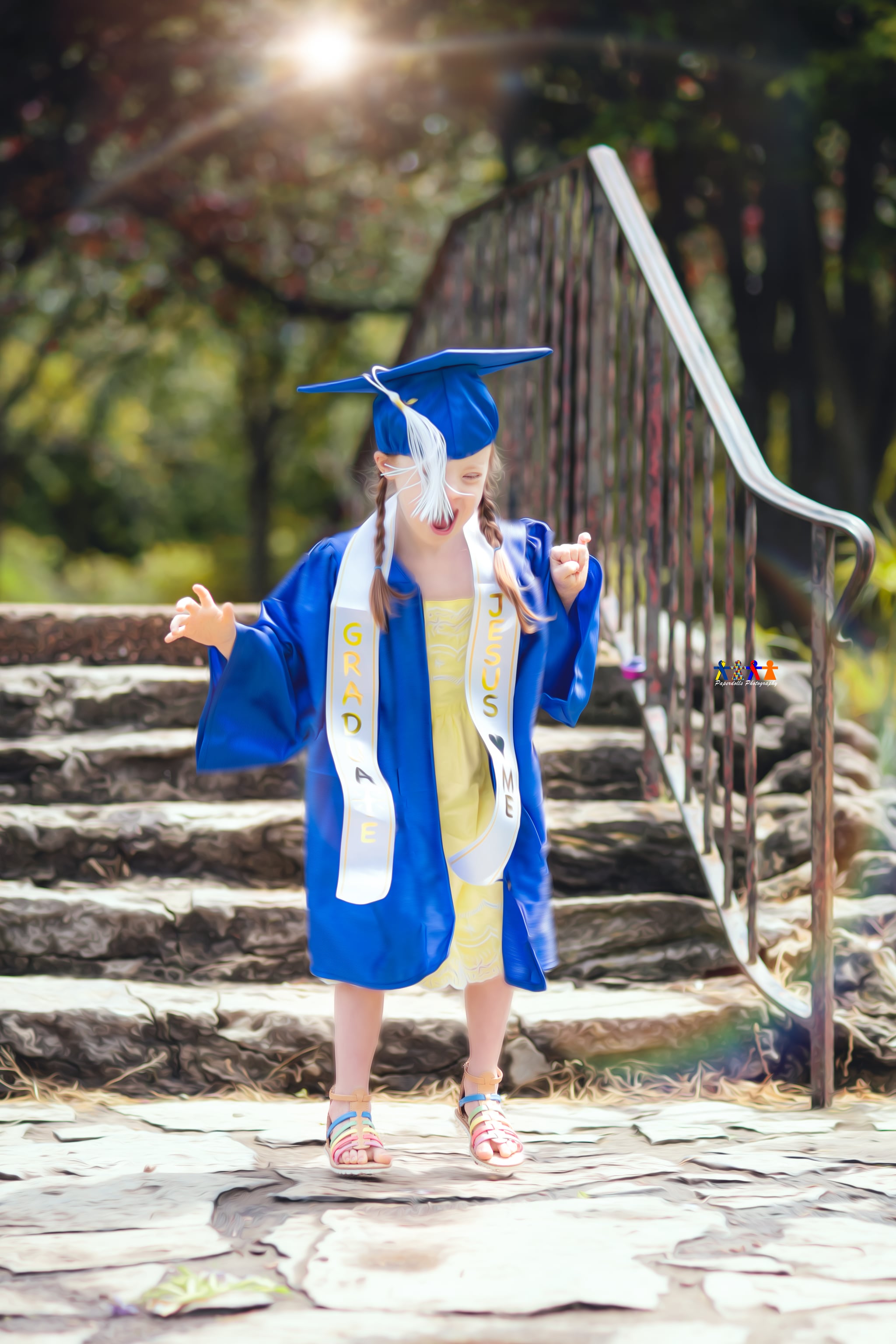 Sweet Photos of Kindergartener Celebrating Her Graduation | POPSUGAR Family