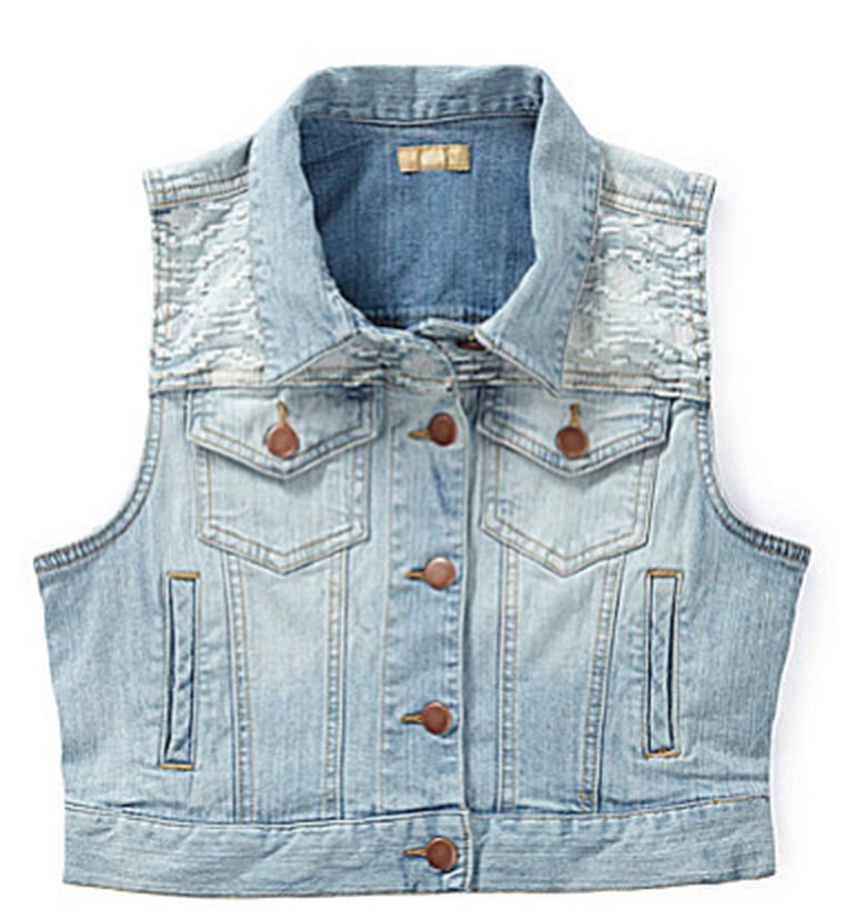 How to Wear a Denim Vest | PS Fashion