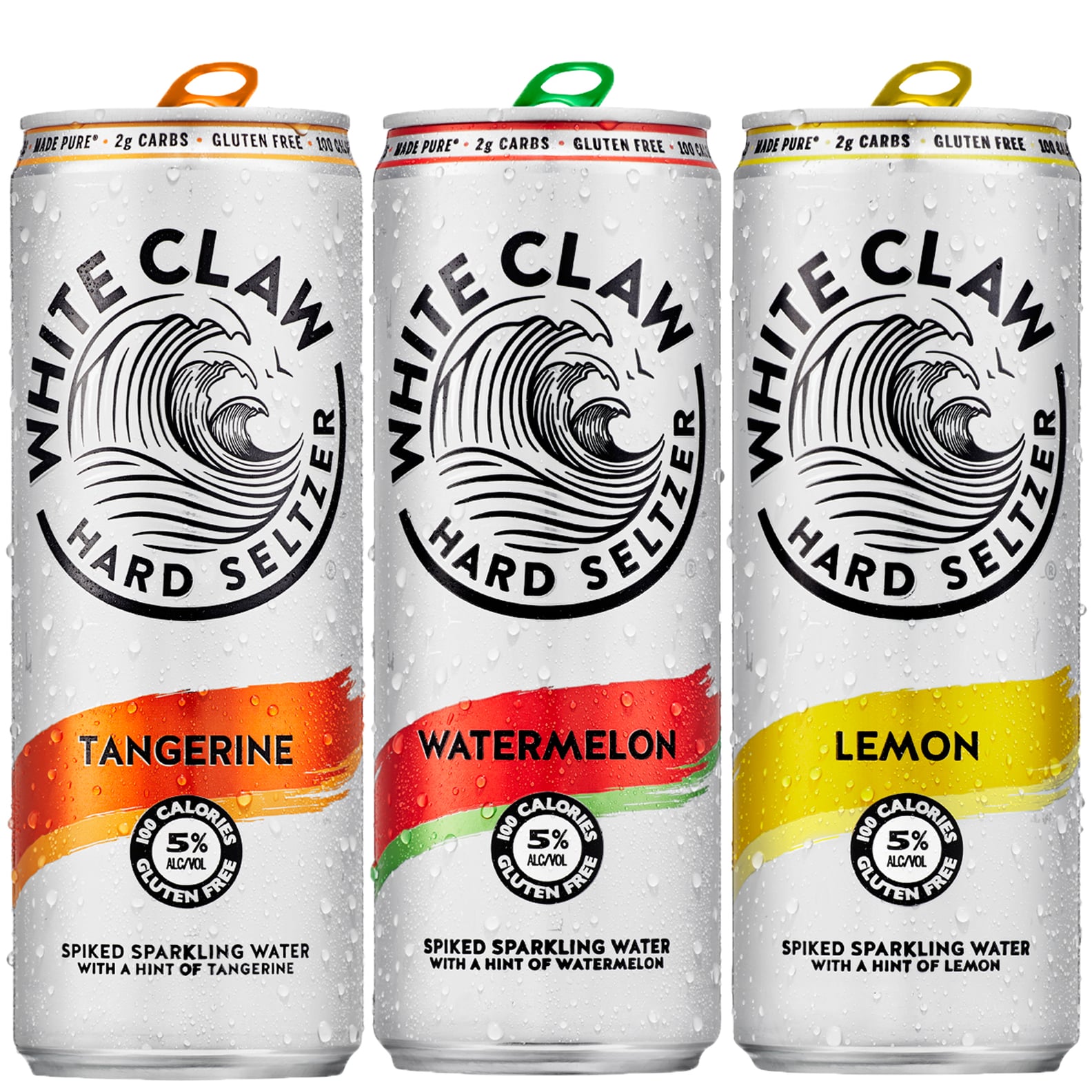 White Claw's New Lemon, Tangerine, and Watermelon Flavors | PS Food