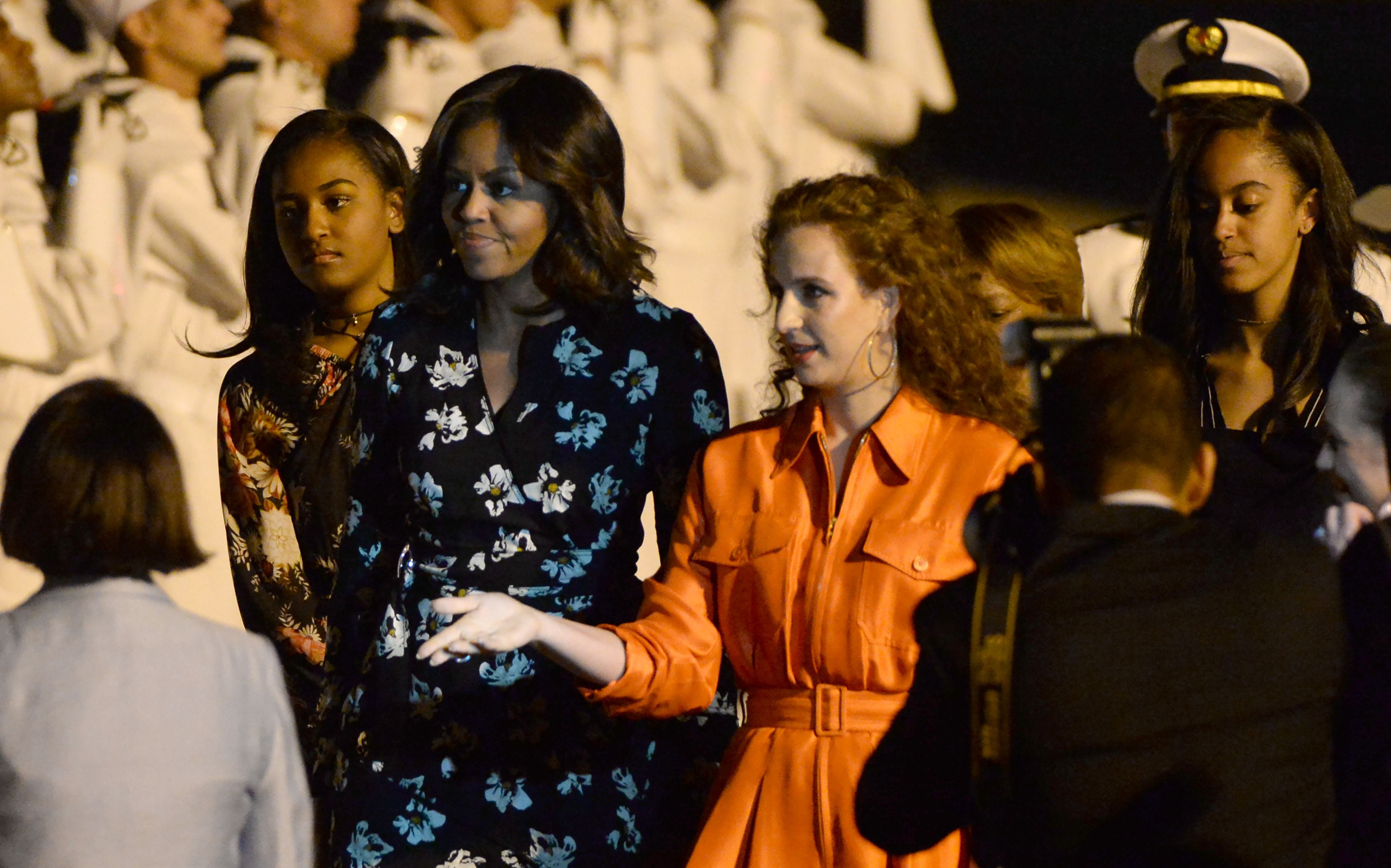Michelle, Malia, and Sasha Obama in Morocco 2016 | Pictures | PS Celebrity