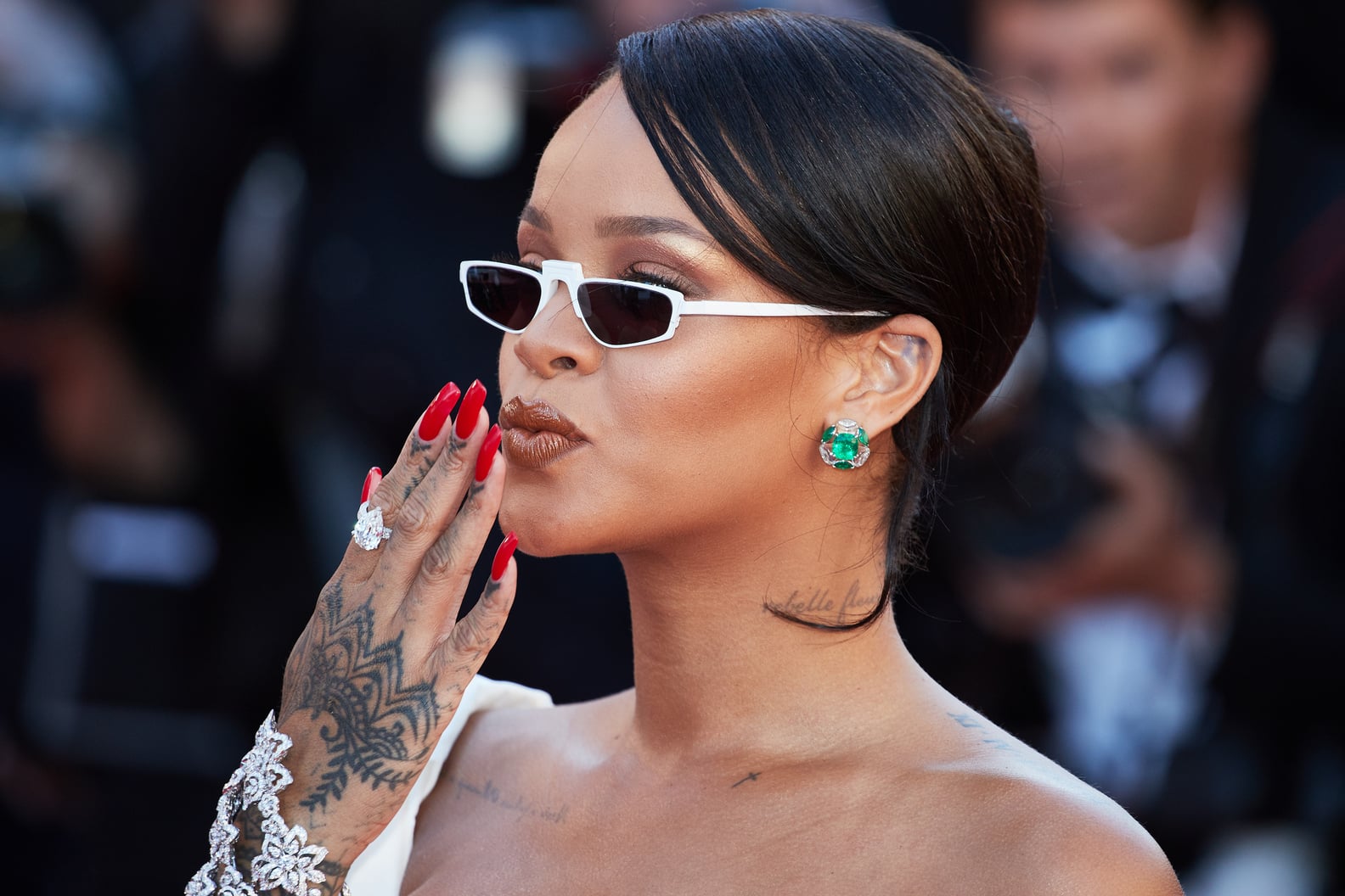 Rihanna's Tattoos and Meanings | PS Beauty