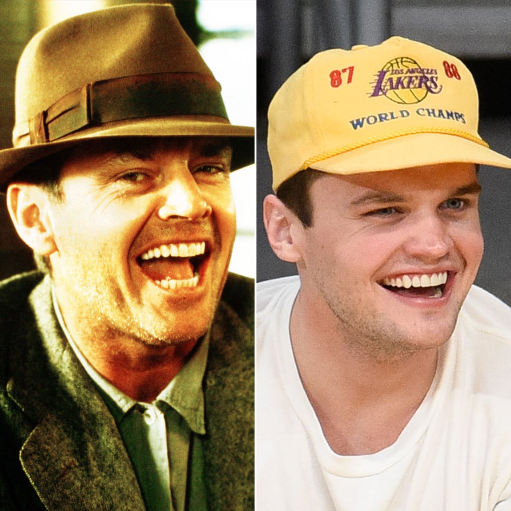 Jack Nicholson Is Joined By Lookalike Son And Daughter As