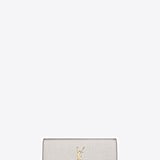 Princess Beatrice Monogrammed Silver Clutch | POPSUGAR Fashion