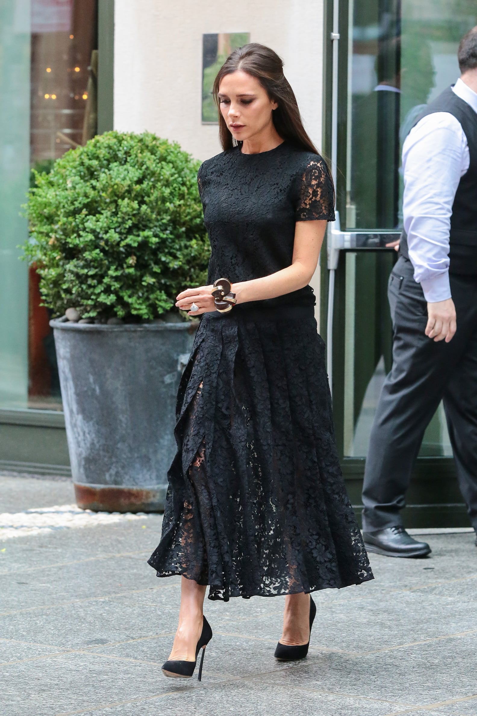 Victoria Beckham Wearing Her Own Designs | PS Fashion