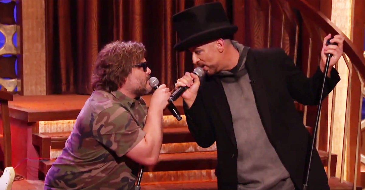 Jack Black and Boy George Sing "Hello, I Love You" | PS Entertainment