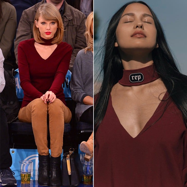 Taylor Swift Backward Sweater | POPSUGAR Fashion