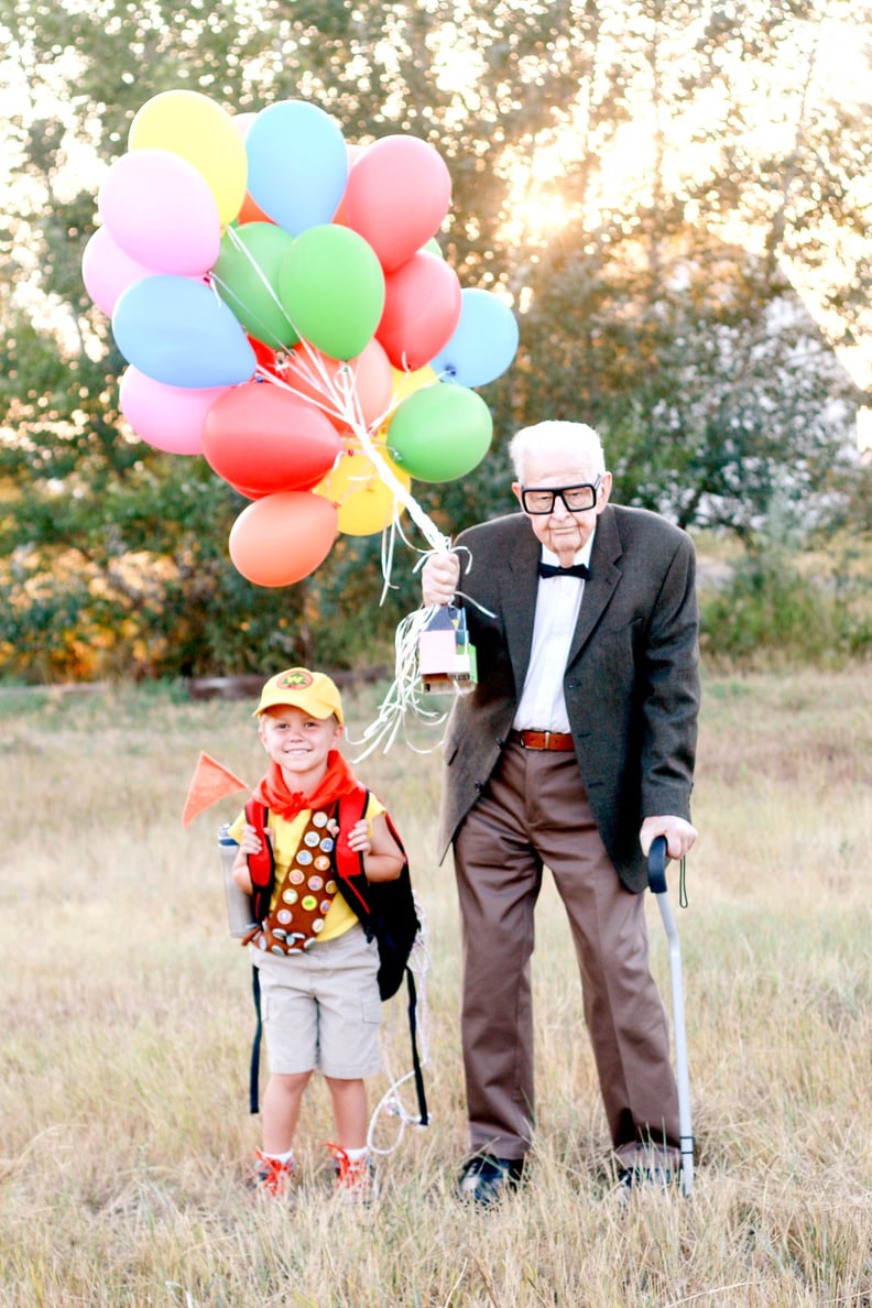 A Little Boy and His Grandpa Did an Up-Inspired Photo Shoot | PS Family